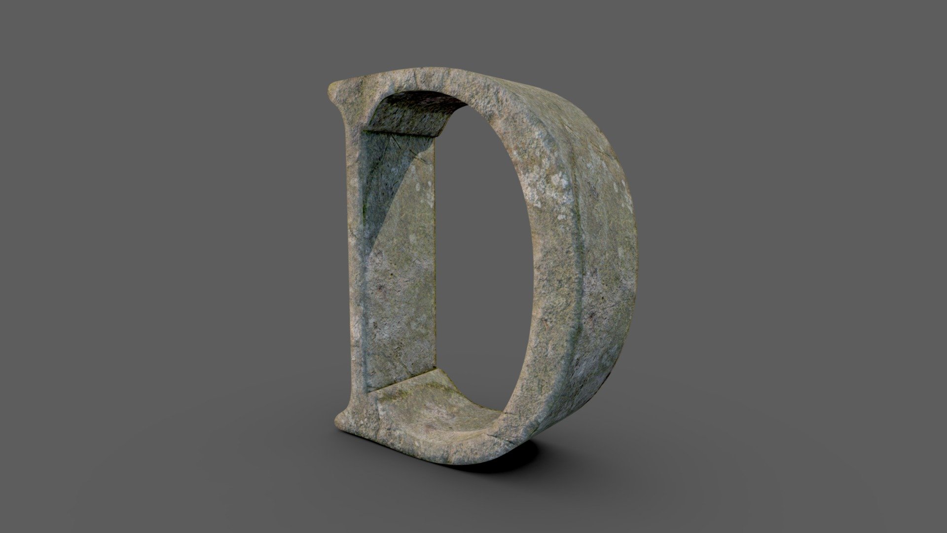LetterD - 3D model by Virtua Con (@virtuaCon) [d166cfa] - Sketchfab