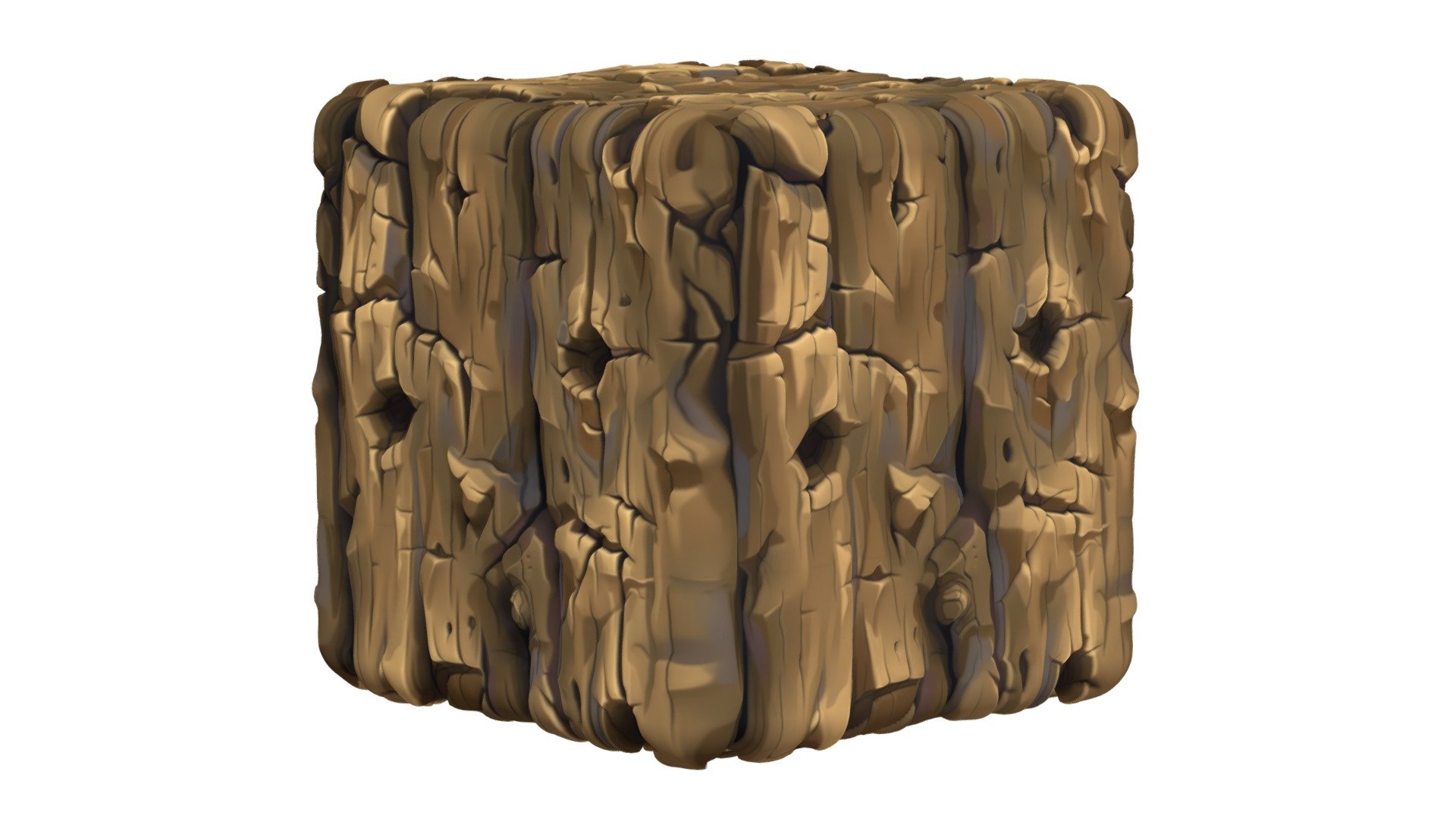 Stylized Bark Seamless Texture - Buy Royalty Free 3D model by zames1992 ...