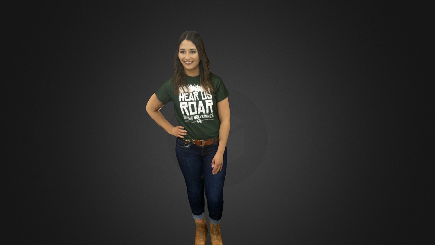 UVU Sports Fan - 3D model by G MEDIA (@GMEDIA3D) [d168662] - Sketchfab