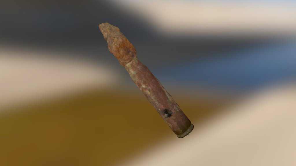 WW II-era U.S. Bullet (VCU_3D_716) - 3D model by Virtual Curation Lab ...
