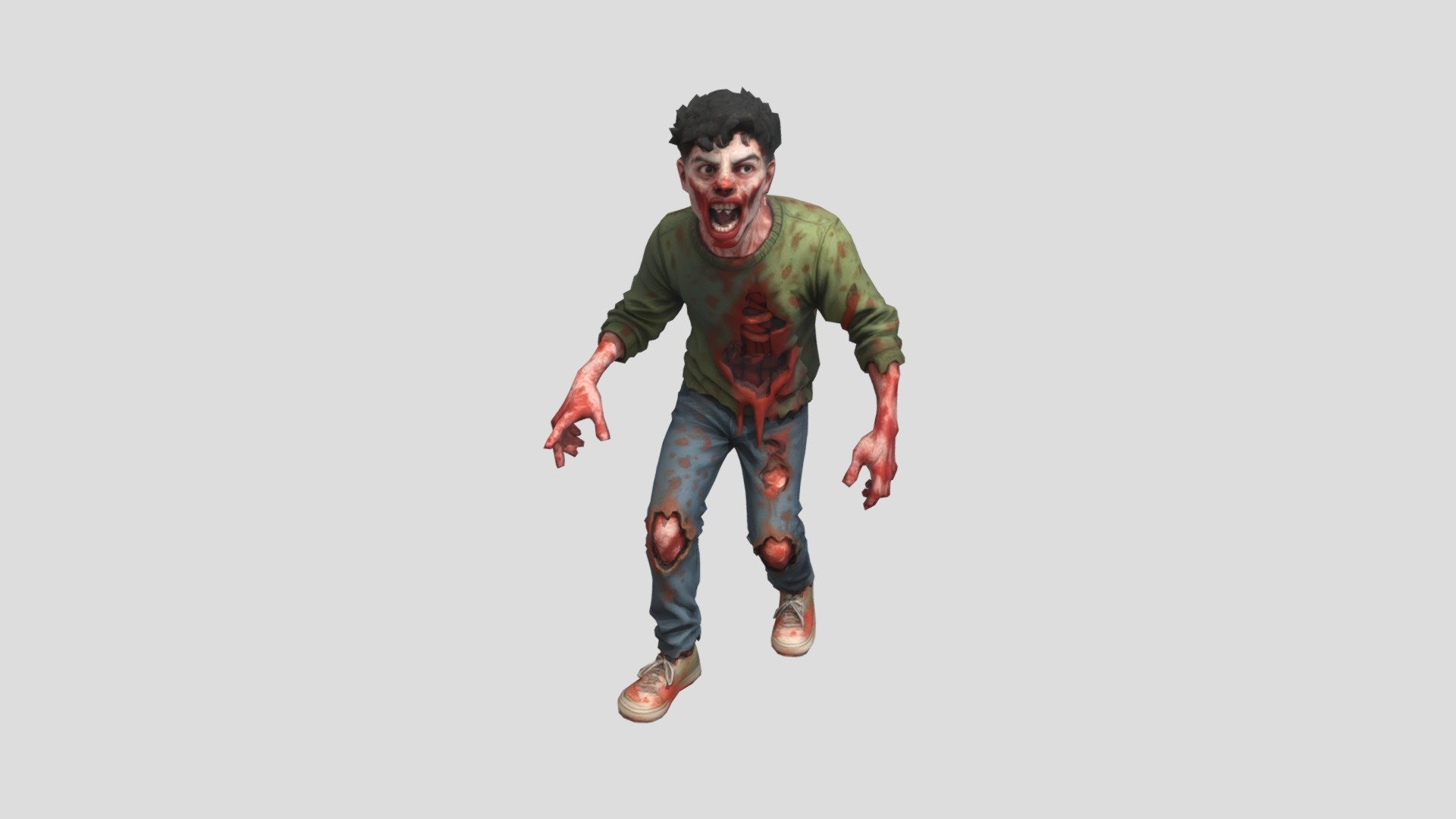 Zombified Rage - Download Free 3D model by maicollgdalpiaz [d169137 ...