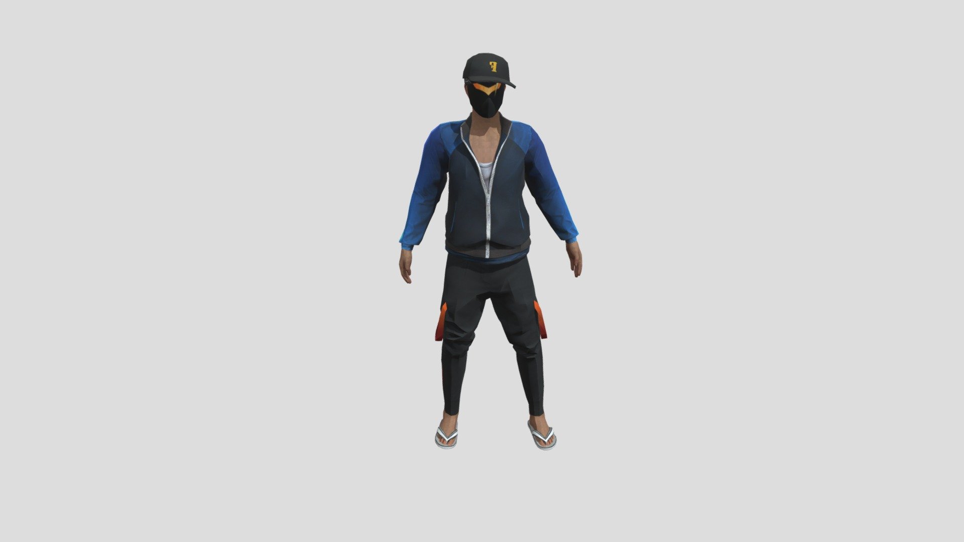 FREE FIRE BUNDLE/WITH BONES - Download Free 3D model by ROCK FF 99 ...