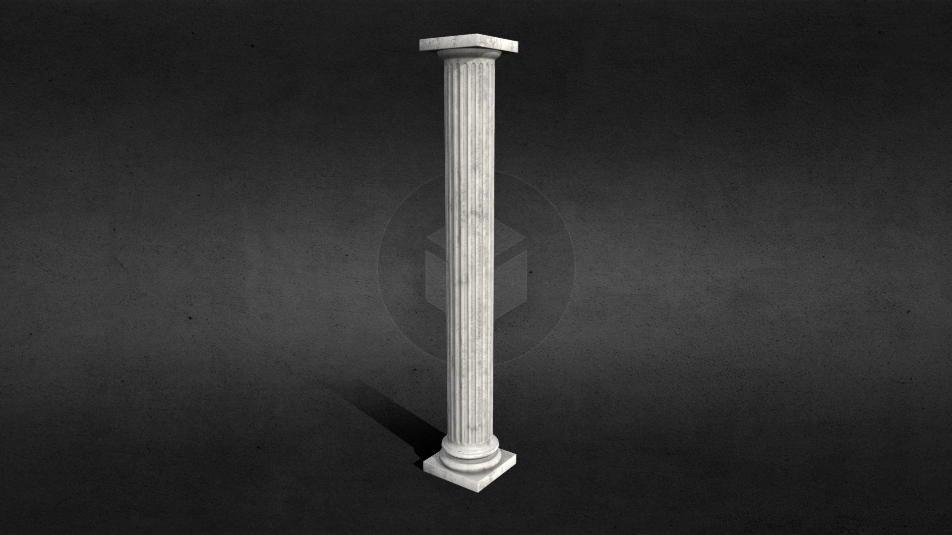Classical Marble Column - Download Free 3D model by Samuel F. Angrick ...