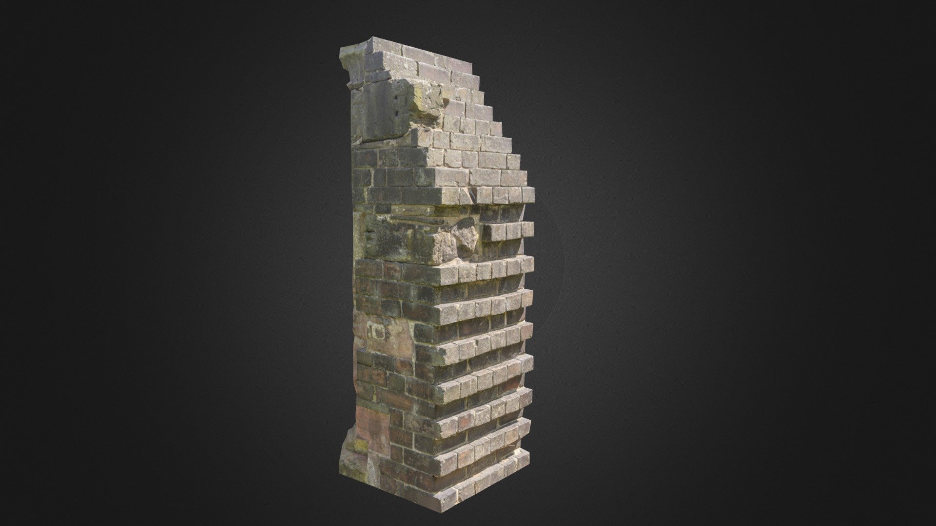 Broken Wall - 3D model by Ellis Rogers-Byrne (@ellisrb) [d16a2ab ...