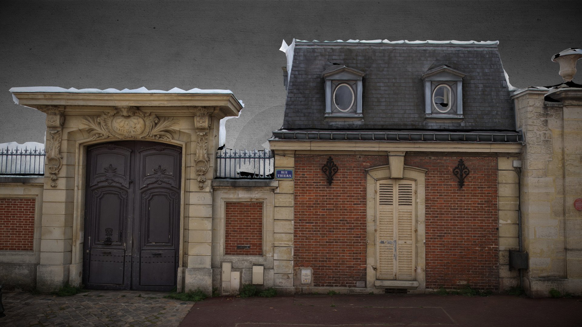 Chateau neuf - 3D model by remib74 [d16ba4c] - Sketchfab