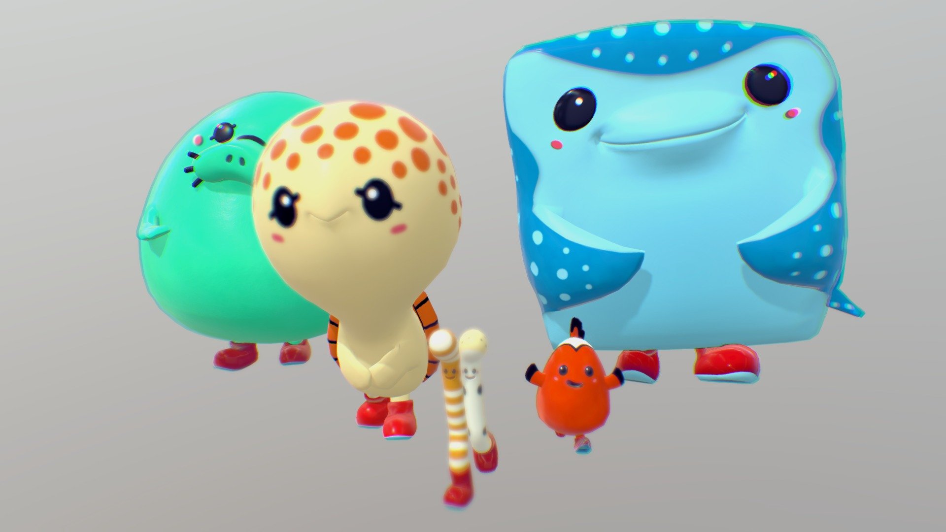 the Redboots Walk - 3D model by dokutoku460 [d16c124] - Sketchfab