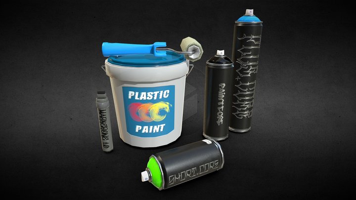 Letters 3D models - Sketchfab