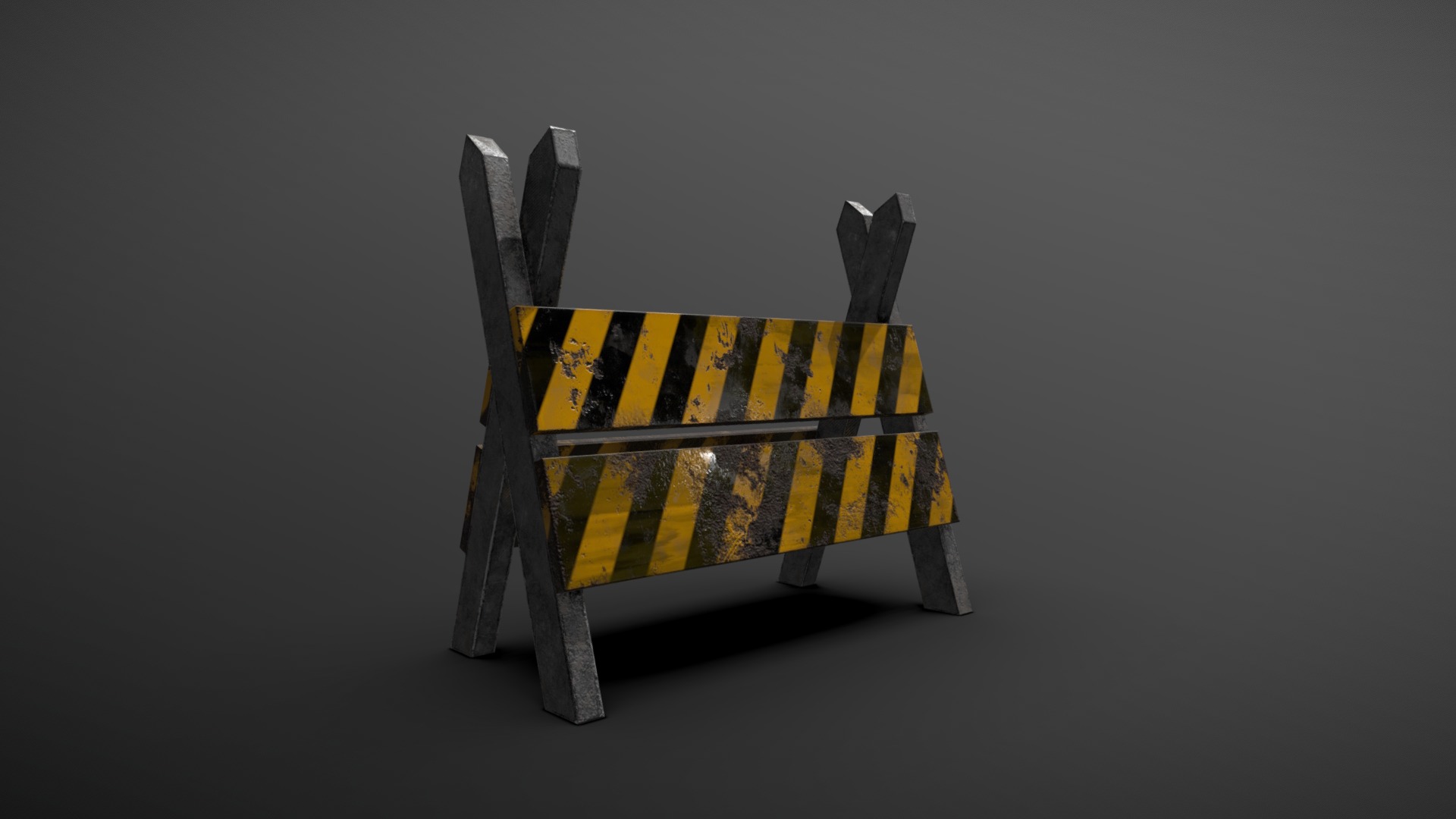 Barricade - 3D model by Prajwal.pn [d16ebac] - Sketchfab