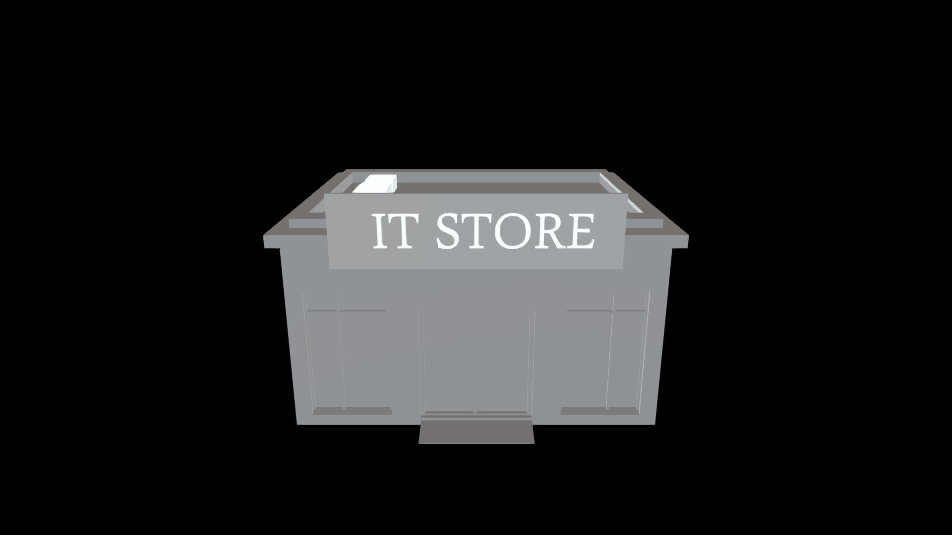 IT store - 3D model by MukaKejung (@AmirulIqwan) [d16fb4f] - Sketchfab