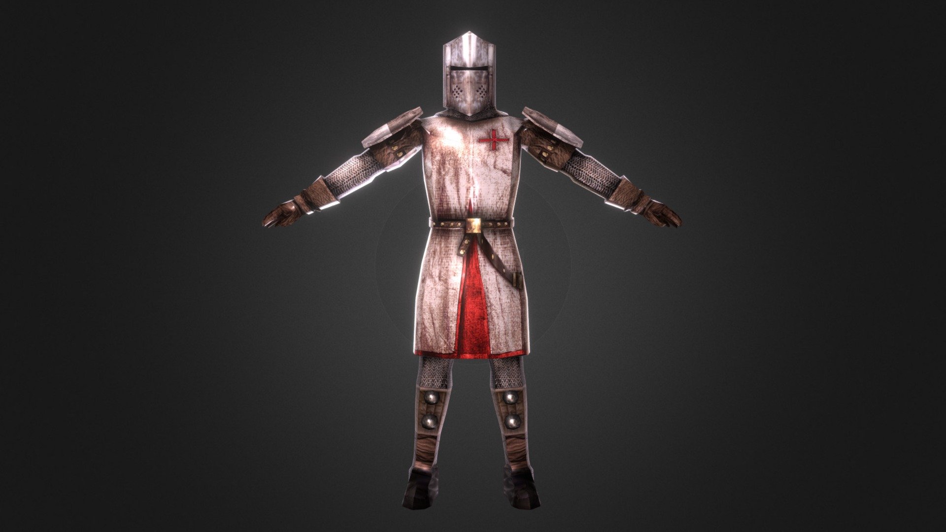Templar Knight - 3D model by Akito_Kuno [d17035c] - Sketchfab