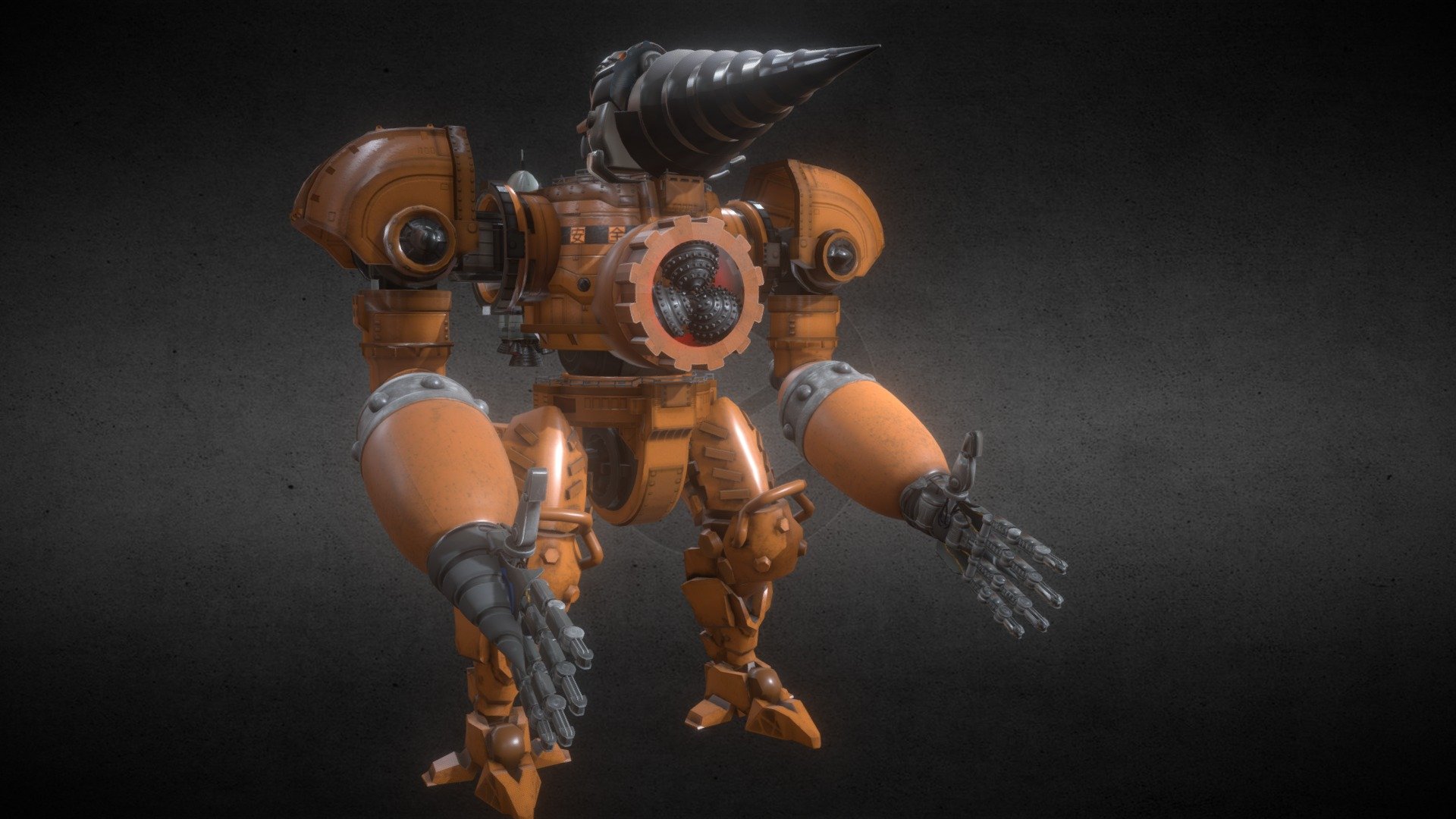 Titan drillman 1.0 - Download Free 3D model by photon (that one larry ...