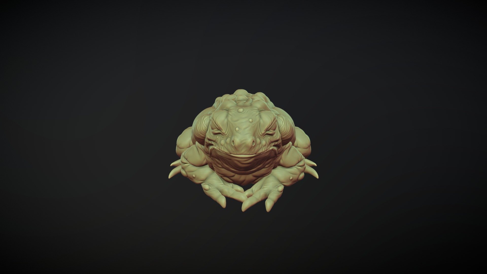 Frog - 3D model by hubpiat [d1710b7] - Sketchfab