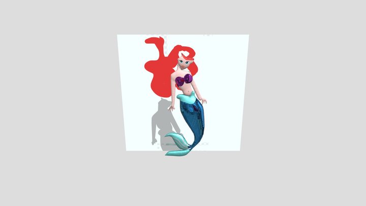 Mermaid 3D models - Sketchfab