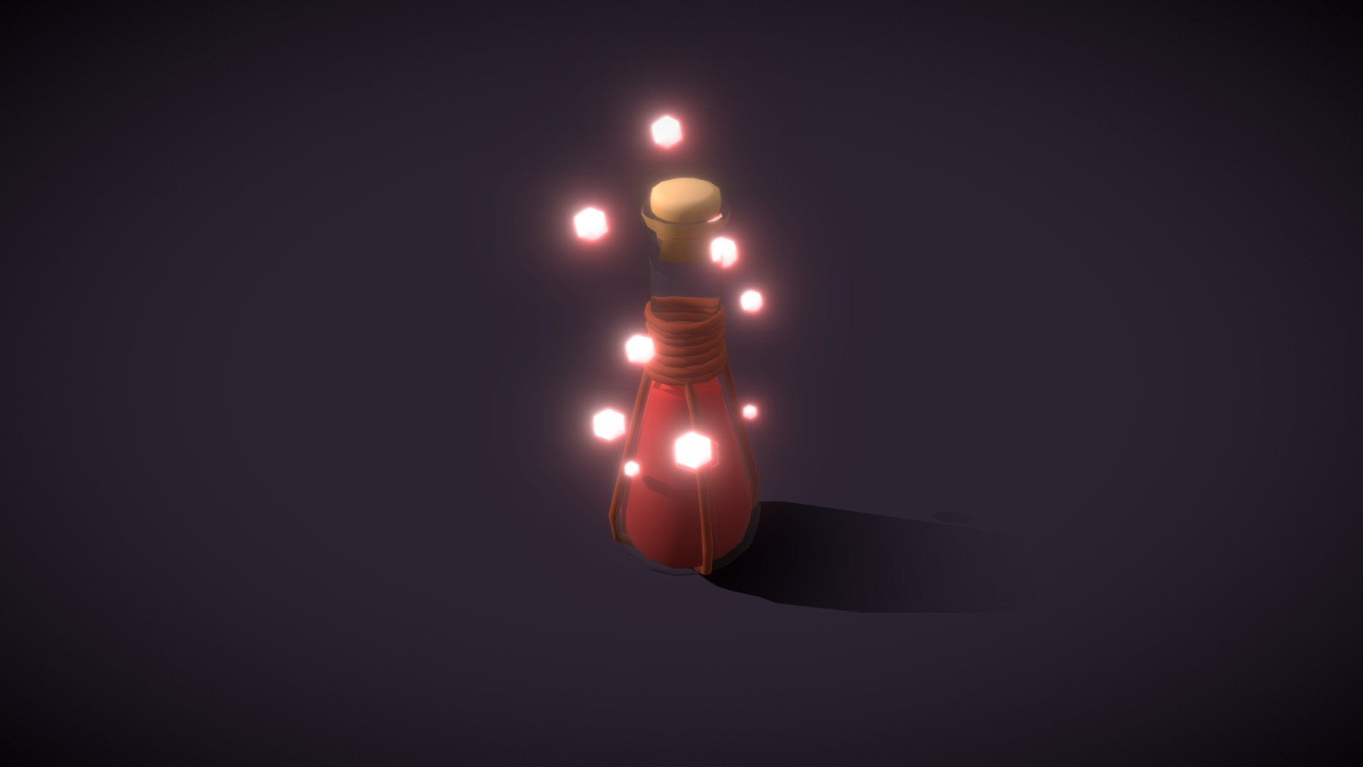 Low poly Health potion - 3D model by Blue Colossus Studio ...