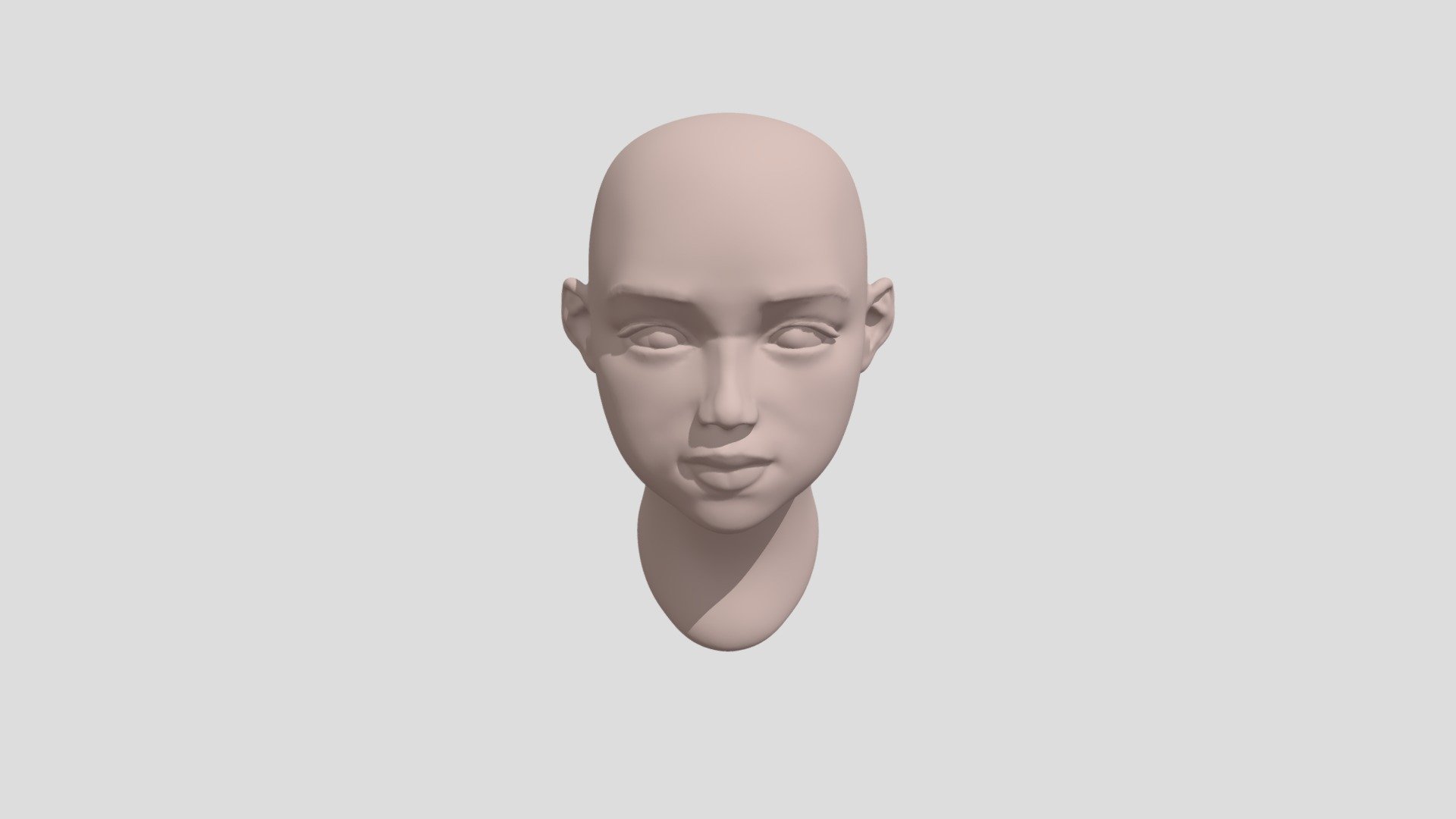 Practice Sclupt Head Model(JinxArcane) - 3D model by The_Jiak [d174bf1 ...