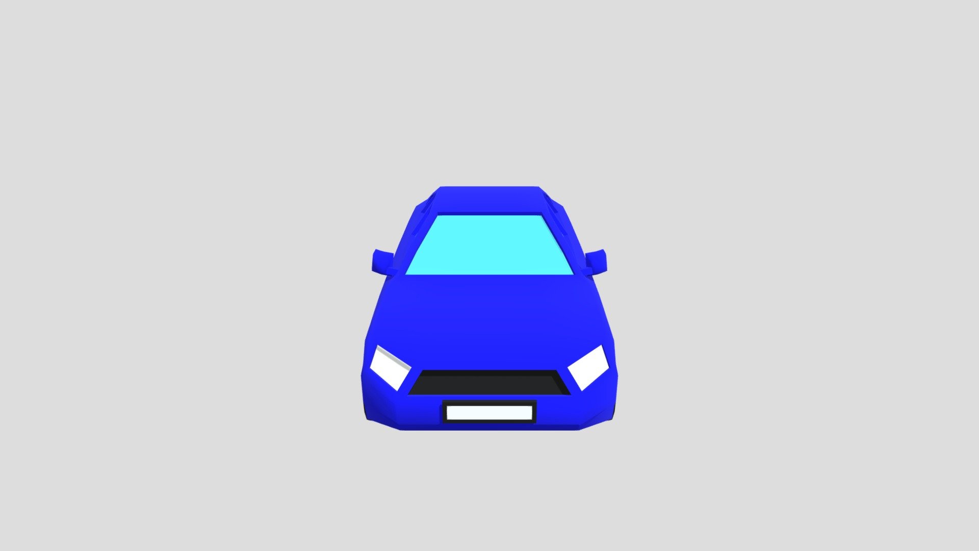 LP Car Blue - Download Free 3D model by zhvyak [d17567b] - Sketchfab