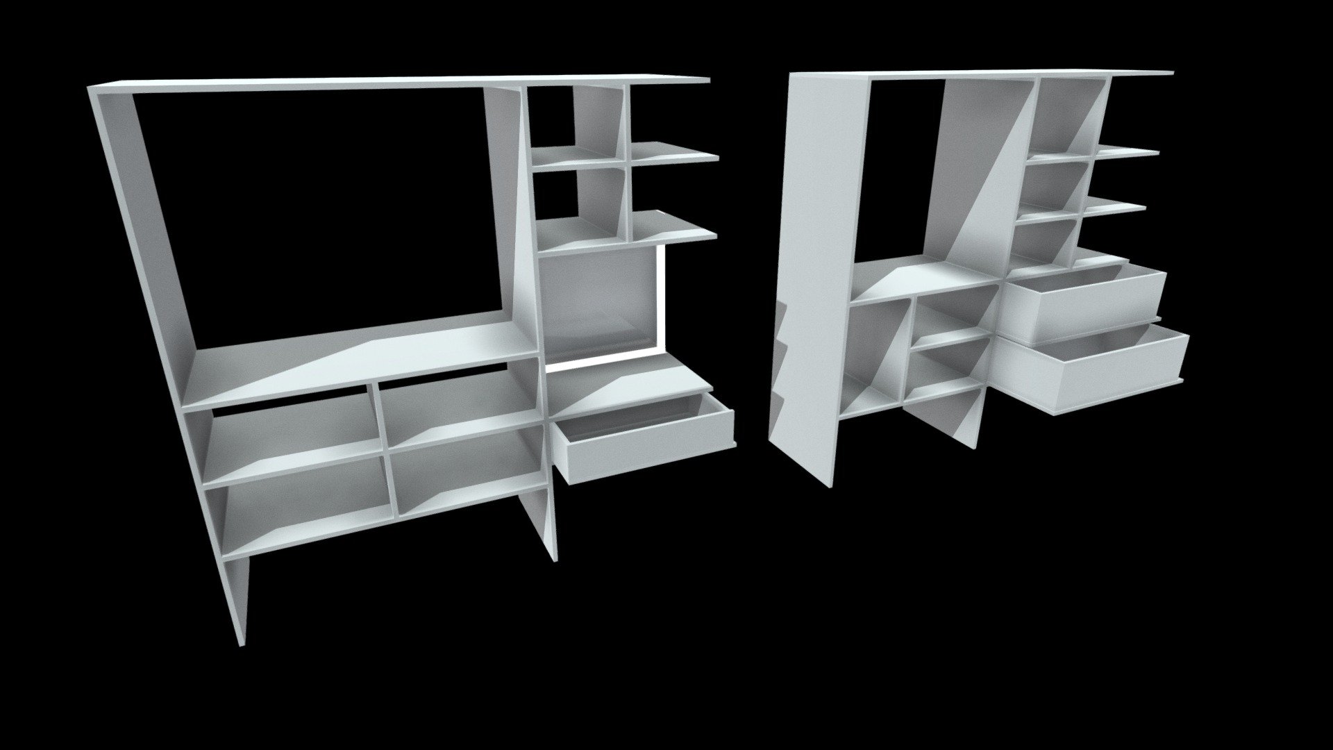 WARDROBE - 3D model by cupidoncedric [d1760f4] - Sketchfab