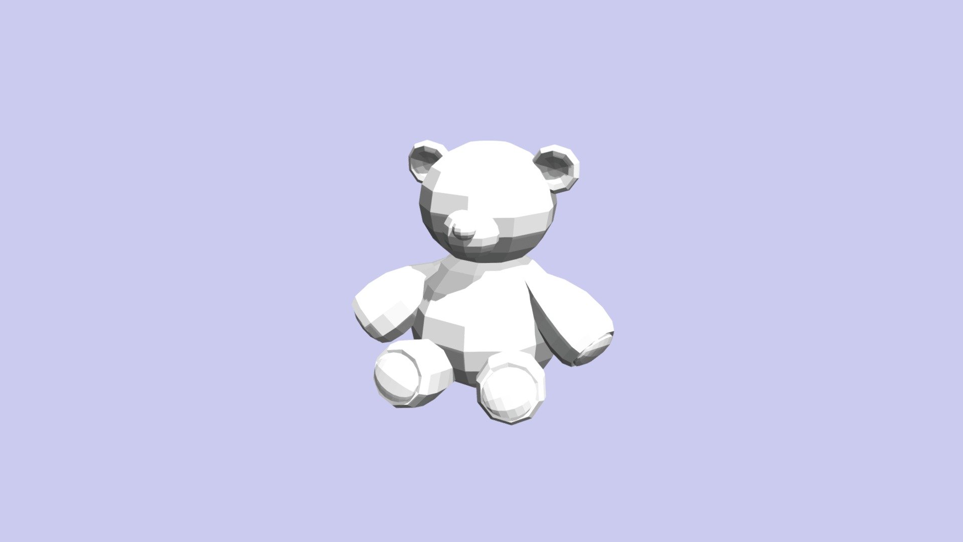 Teddy bear - Download Free 3D model by Penny8999 [d17685f] - Sketchfab
