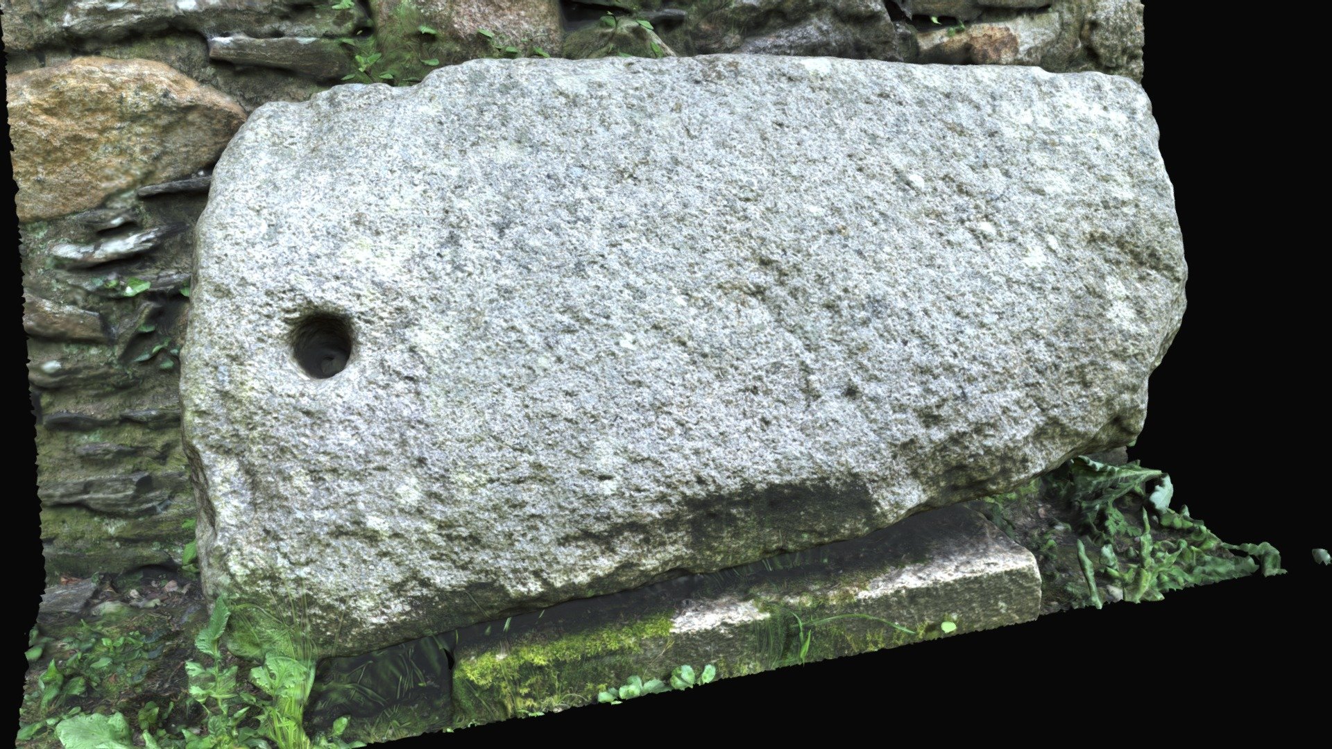 Rathmichael Holed Stone (DU026-050008-) - Download Free 3D model by ...