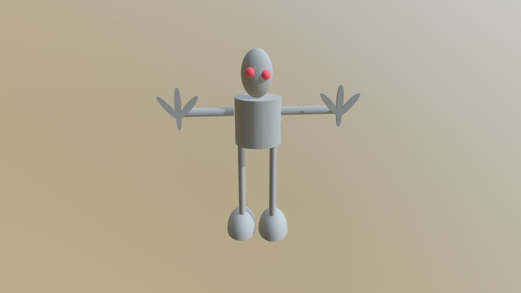 Robot Scarecrow - 3D model by brianlewis1463 [d176c27] - Sketchfab