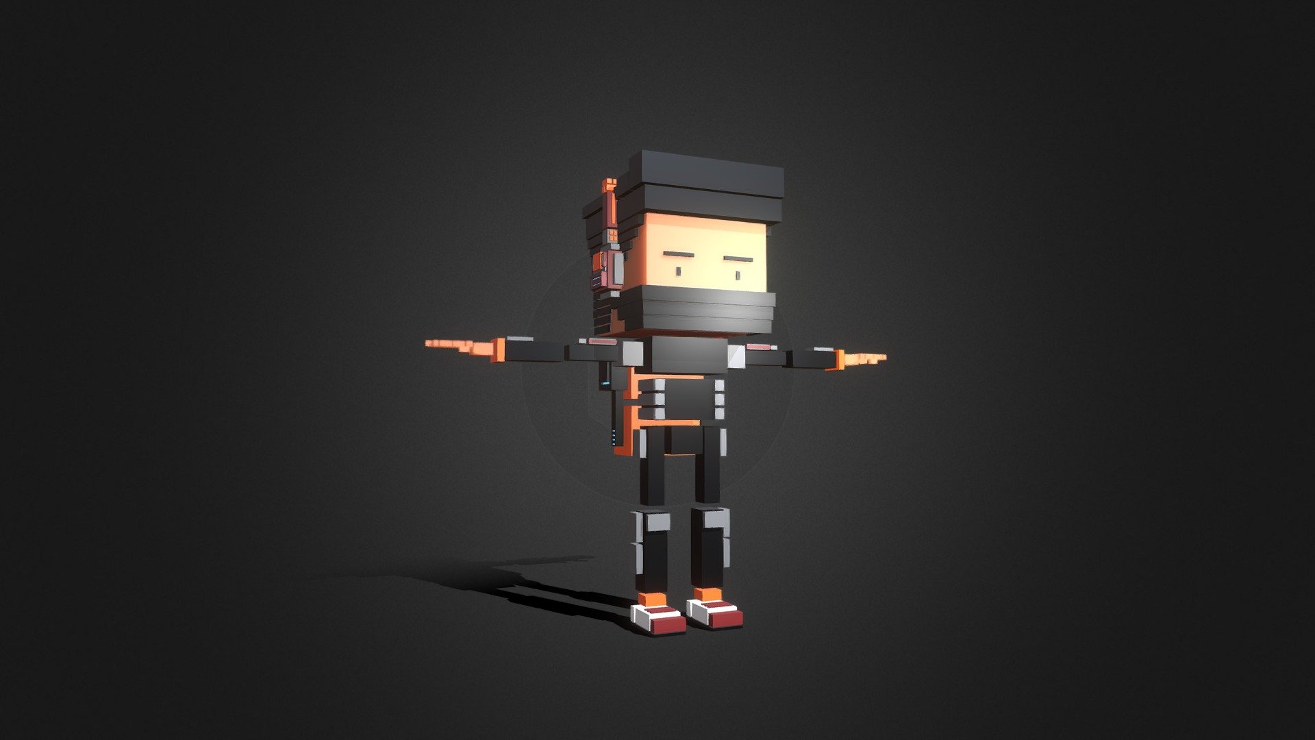 DJ Boxy - Download Free 3D model by Daniel JIN (@absence_art) [d17a754 ...