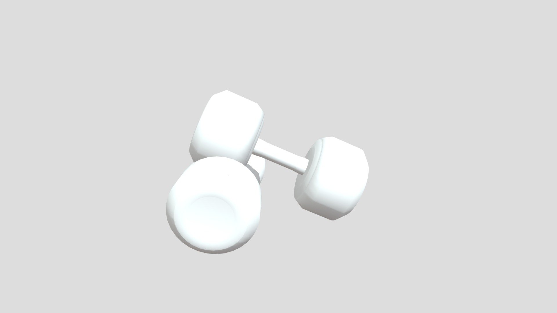 Dumbbell Weights - Download Free 3D model by DankArtist [d17b3b8 ...