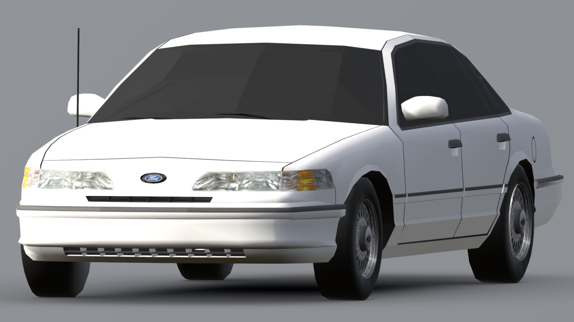 1992 Ford Crown Victoria - Download Free 3D model by maregajavier ...