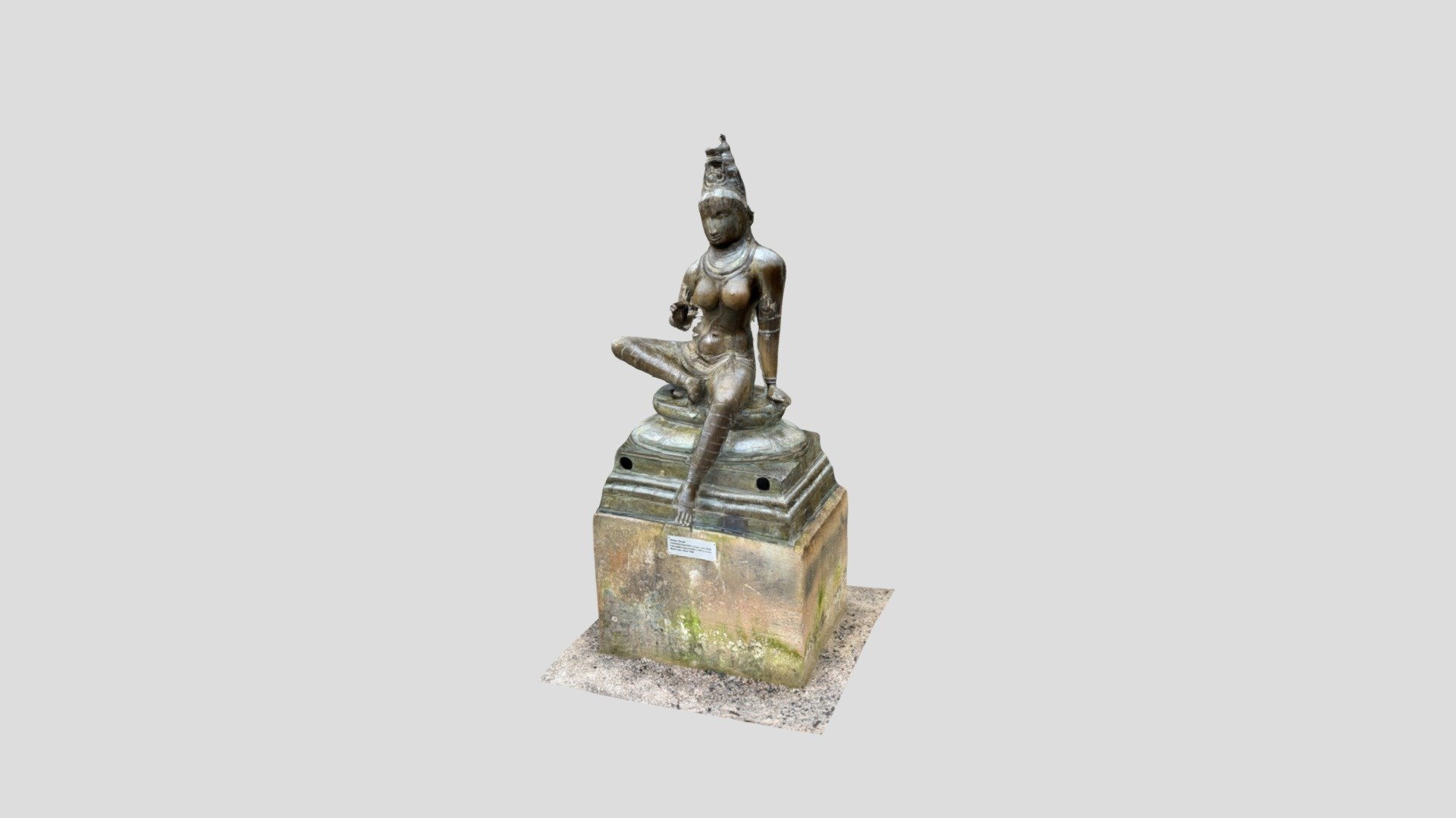 Parvati Statue - indish - Buy Royalty Free 3D model by p1337 [d17bd06 ...