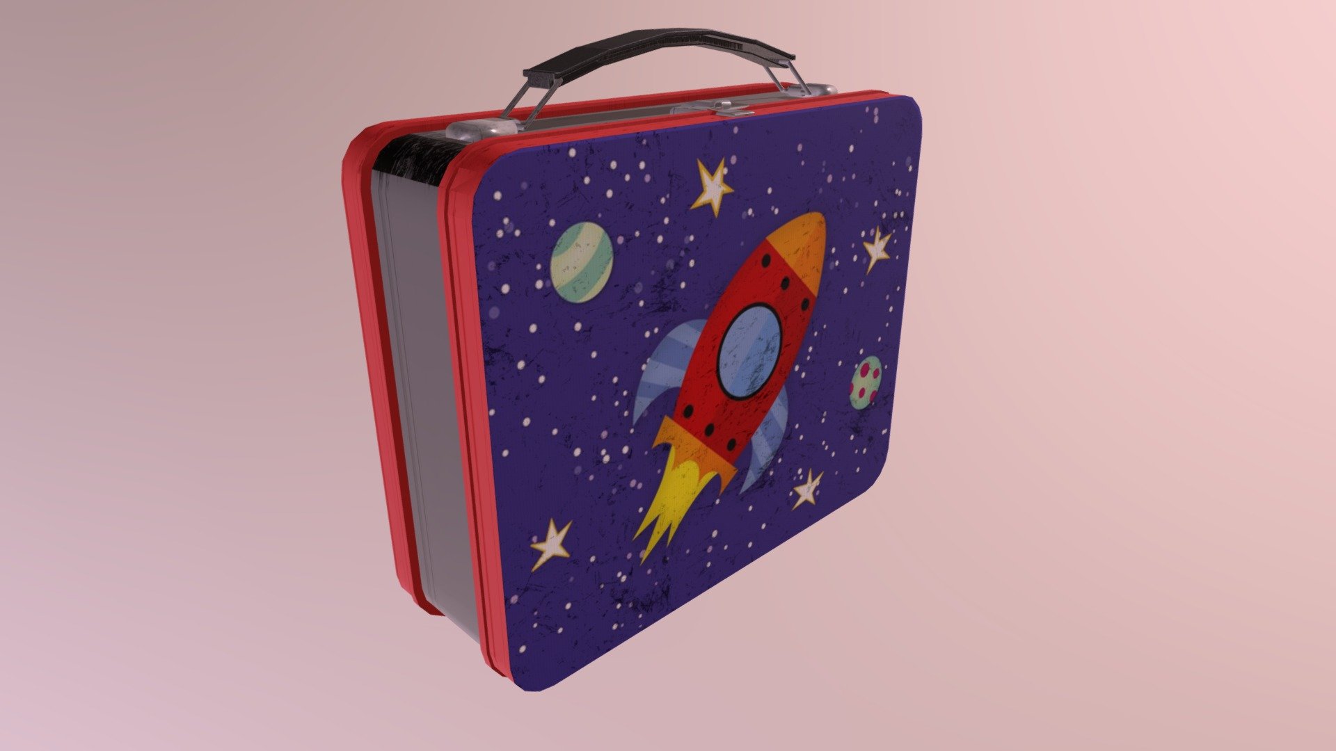 Rocket Lunch Box - 3D model by mmntro [d17d9d6] - Sketchfab