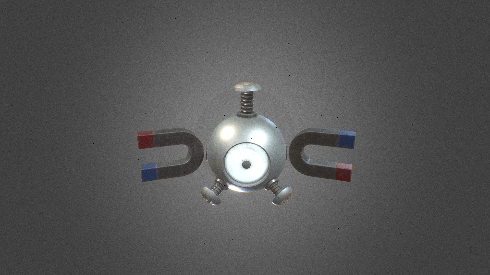Magnemite - 3D model by Takiguti [d17de79] - Sketchfab