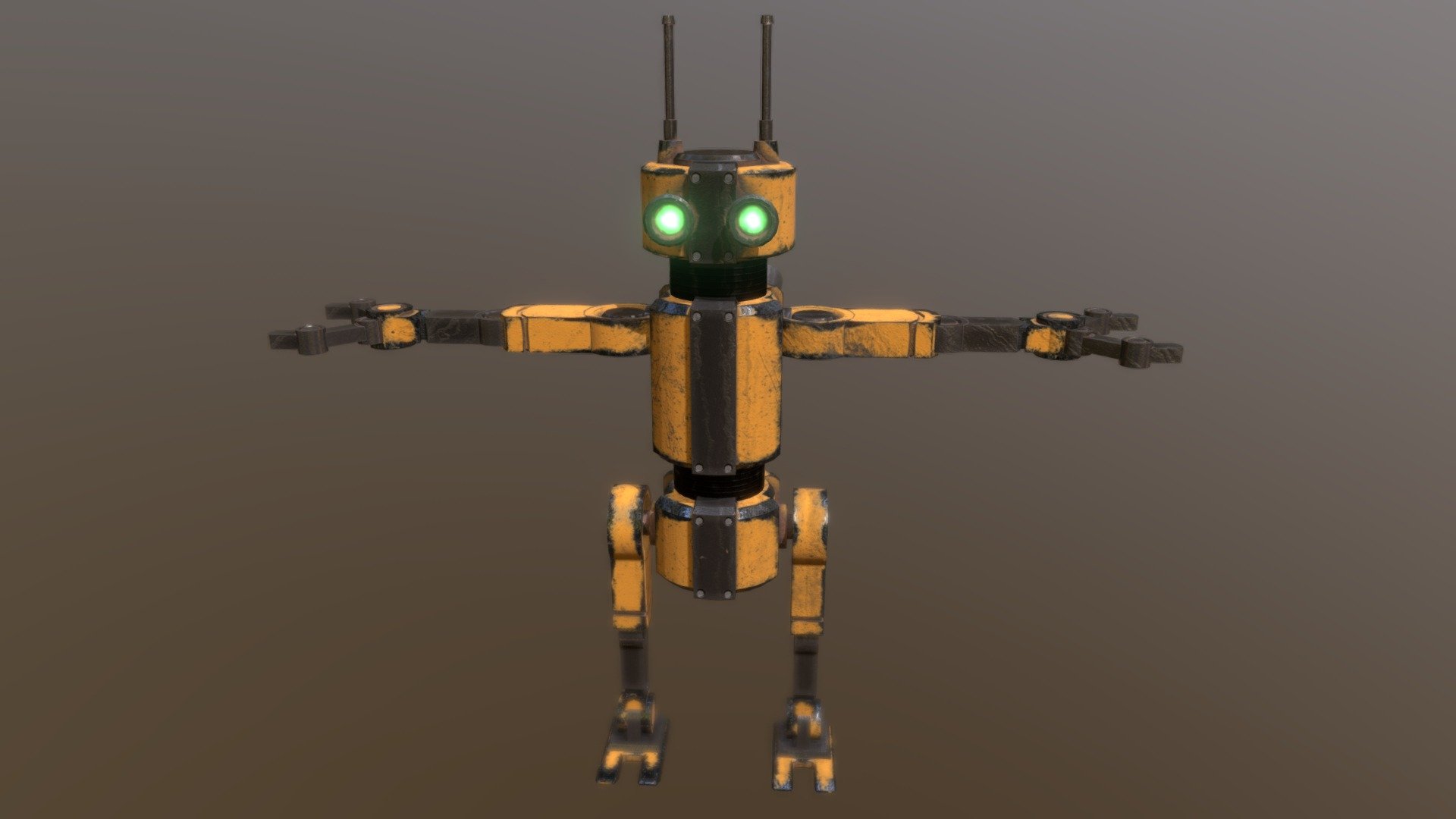 Retro Tubebot [VRChat Avatar] - Buy Royalty Free 3D model by ...