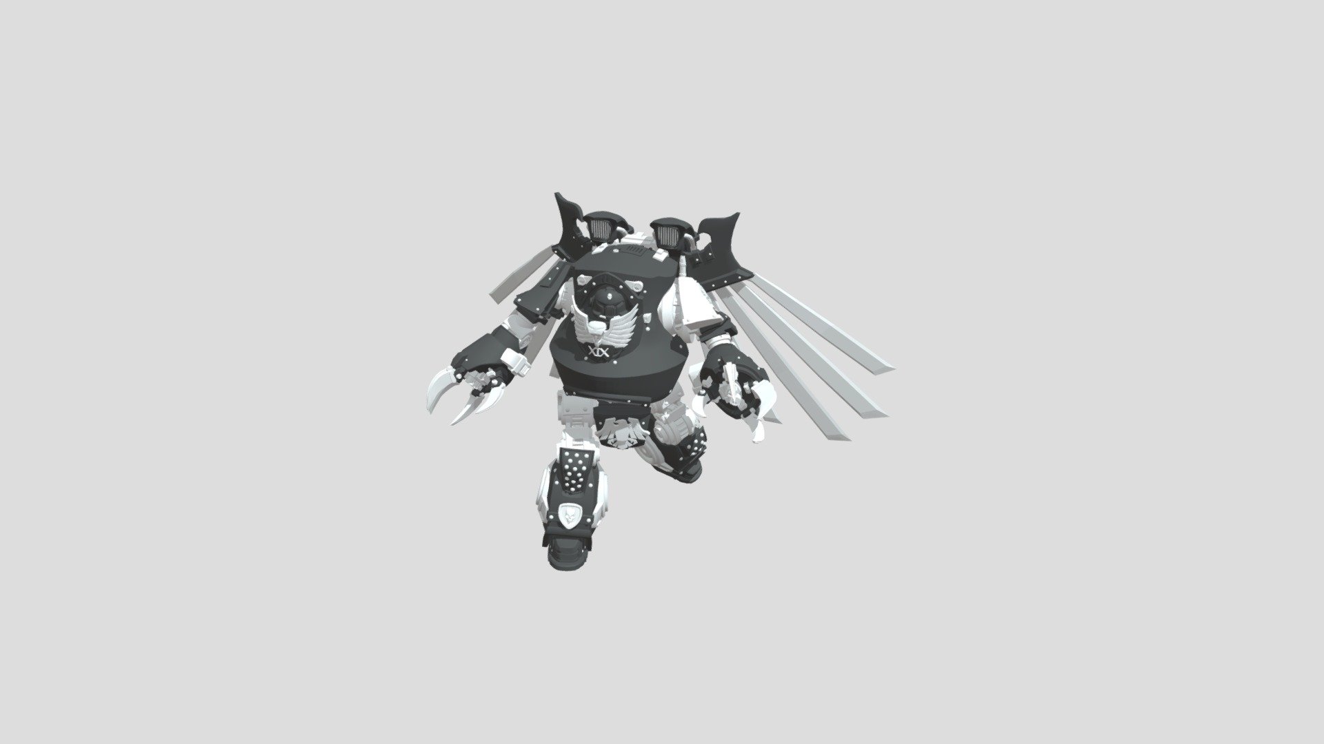 Val Ravn Contemptor Dreadnought. - 3D model by Daetis [d180038] - Sketchfab
