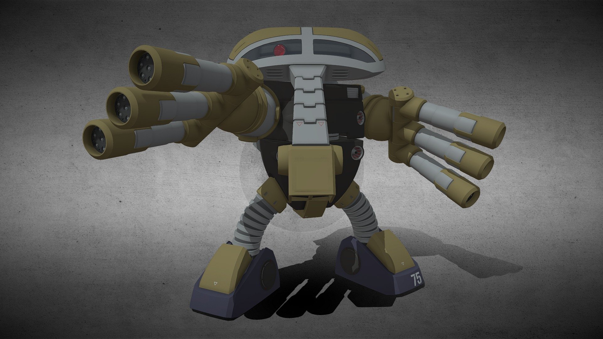 MSM-04G JUAGGU - Combat MODE - Buy Royalty Free 3D model by COSEDIMARCO ...