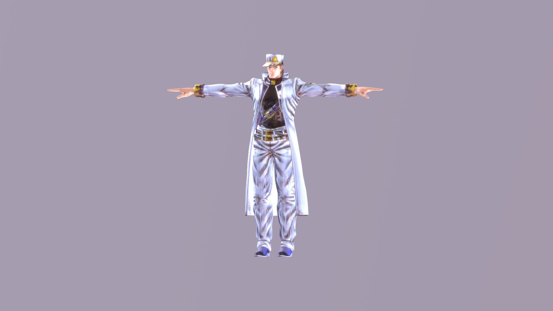 jotaro-kujo - 3D model by 1_clicks_ (@ZENTA-_-) [d1824c4] - Sketchfab