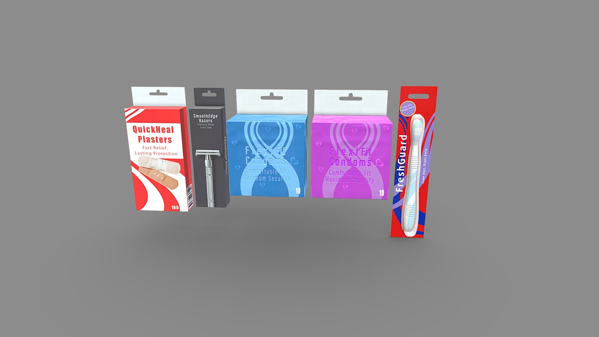 Generic products - Download Free 3D model by Sousinho [d182bbb] - Sketchfab