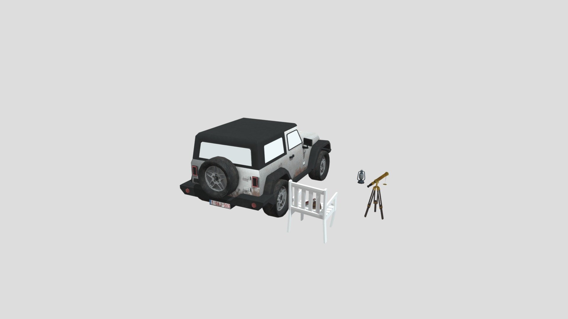 DAE 5 Finished props - FOREST LONER - 3D model by Amber Debouvere ...