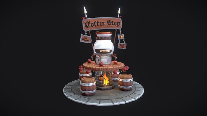 Coffee 3D models - Sketchfab