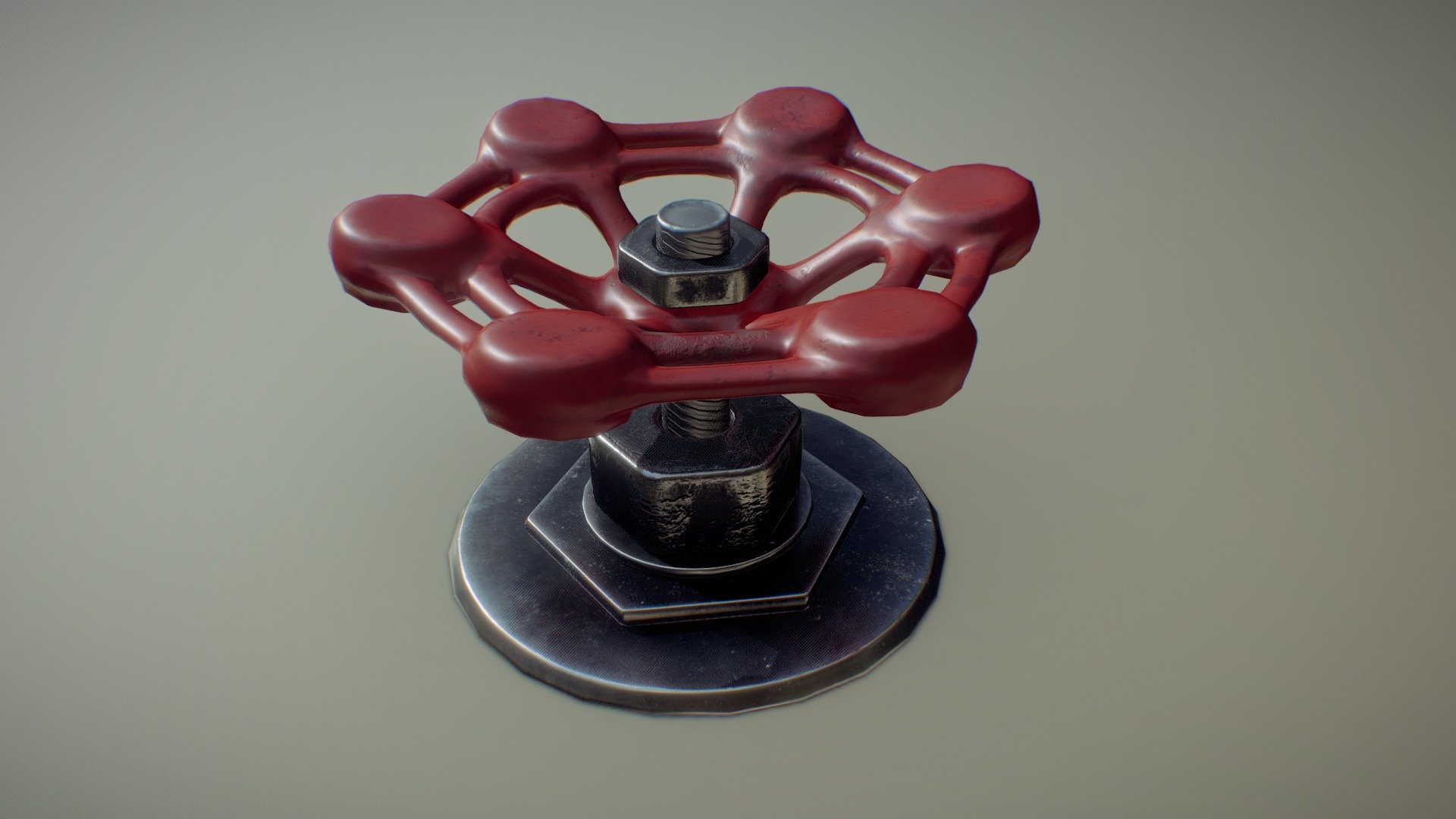 Iconic Half-Life red valve - Download Free 3D model by DeepDown ...