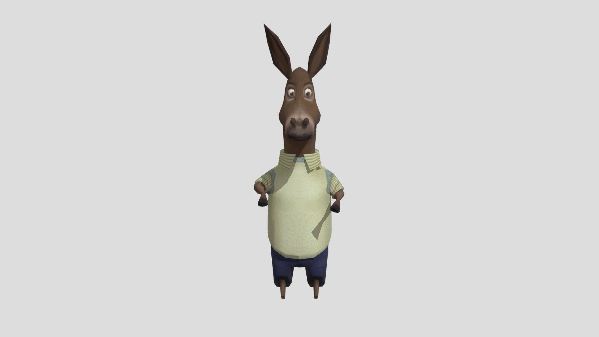 Donkey From Chicken little On GameCube - Download Free 3D model by Kyle ...