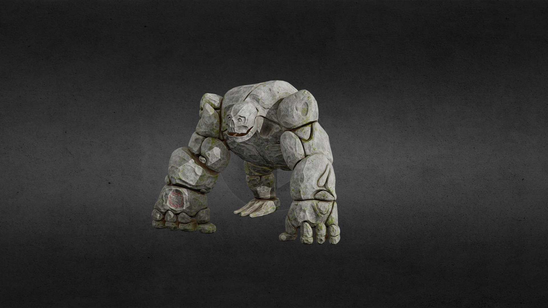 Golem - 3D model by Luntik_231 [d18a309] - Sketchfab