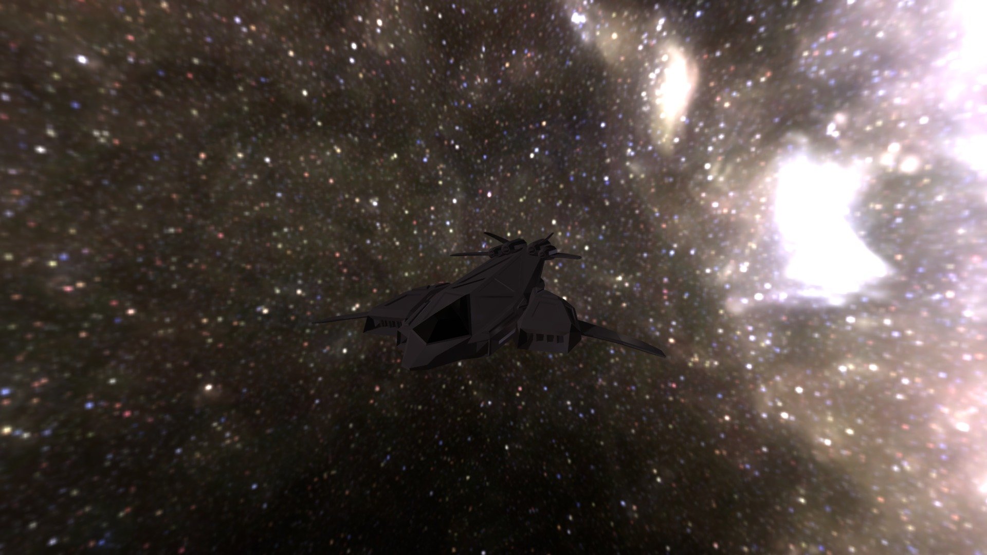 Simple Spaceship - 3D model by Remasu (@timetraveller_) [d18af0b ...