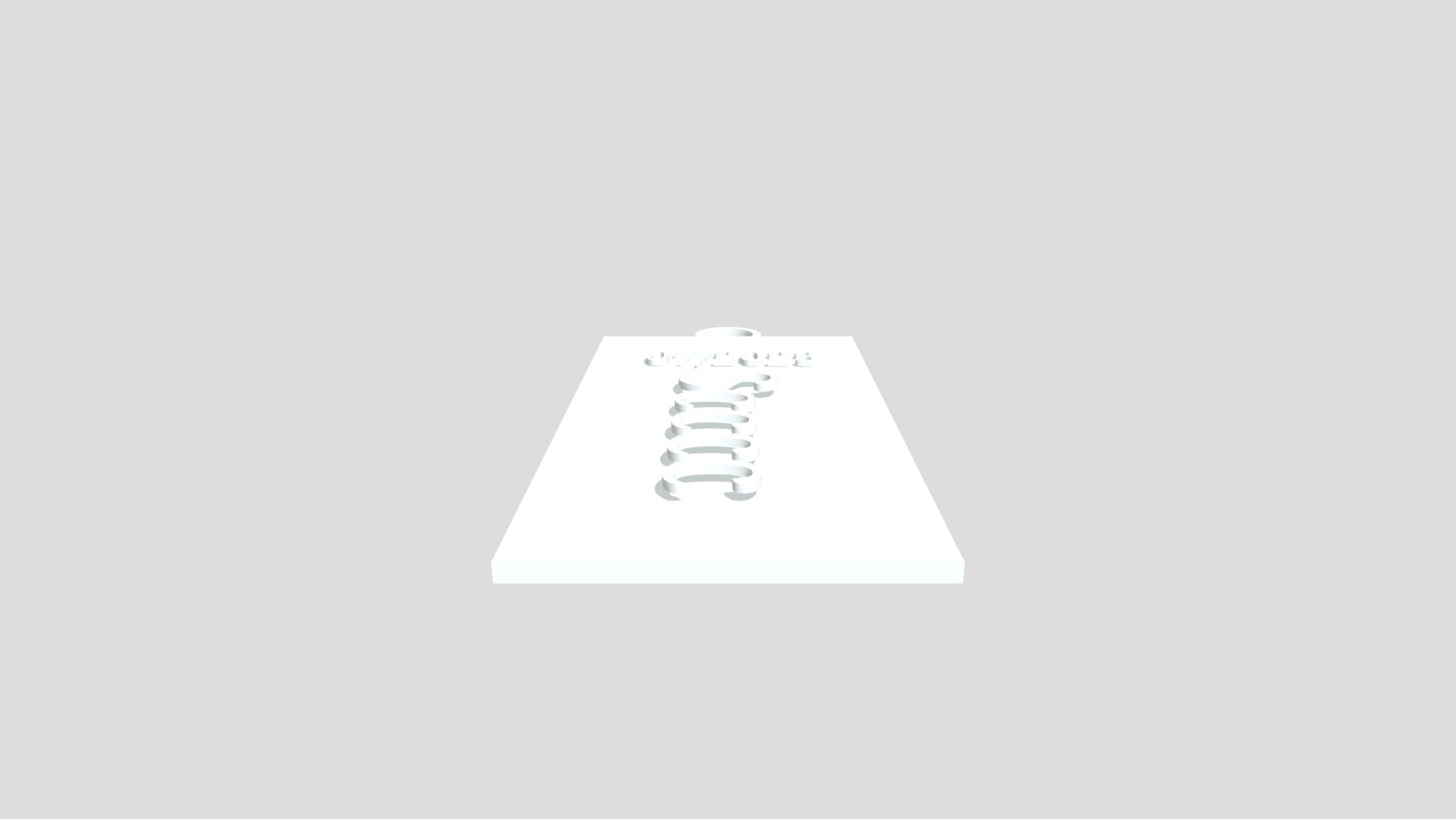 Keychain - 3D model by 1221309295 [d18b001] - Sketchfab