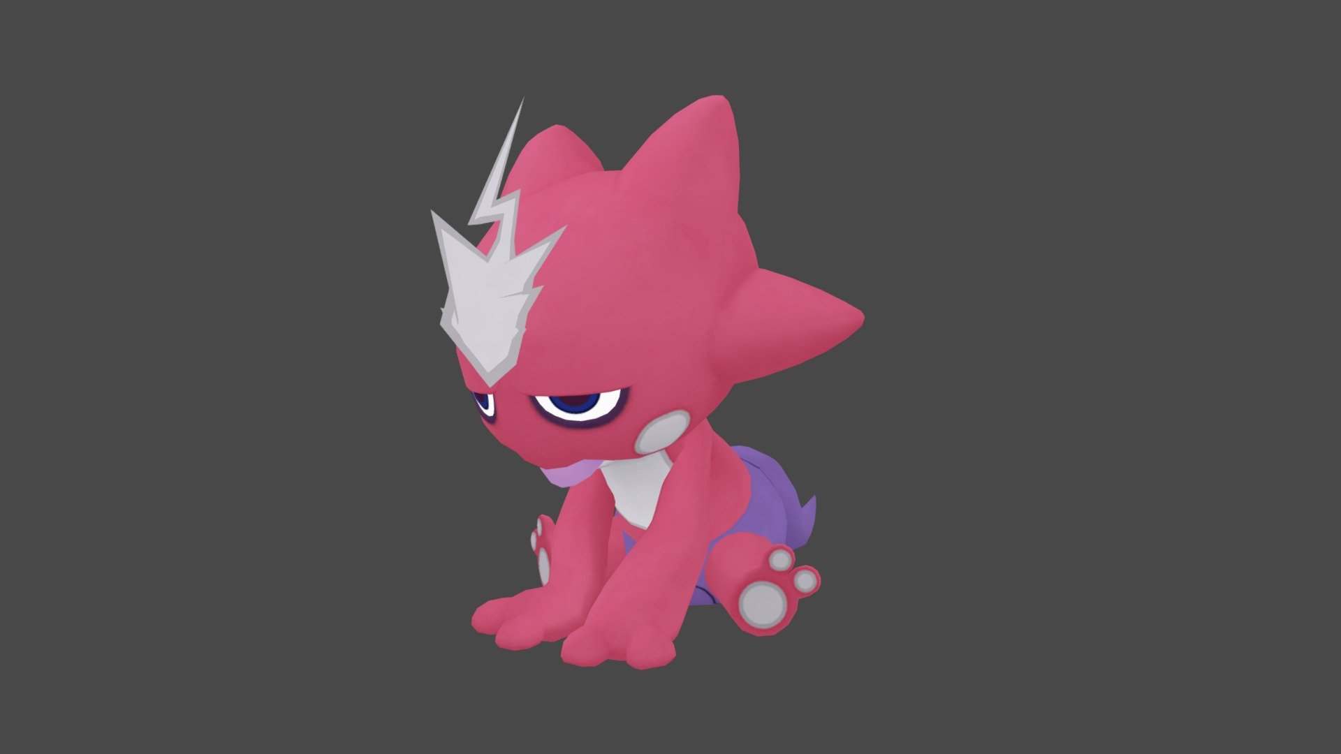 Shiny Toxel (SV) - Download Free 3D model by Mariokart07 [d18c8e5 ...