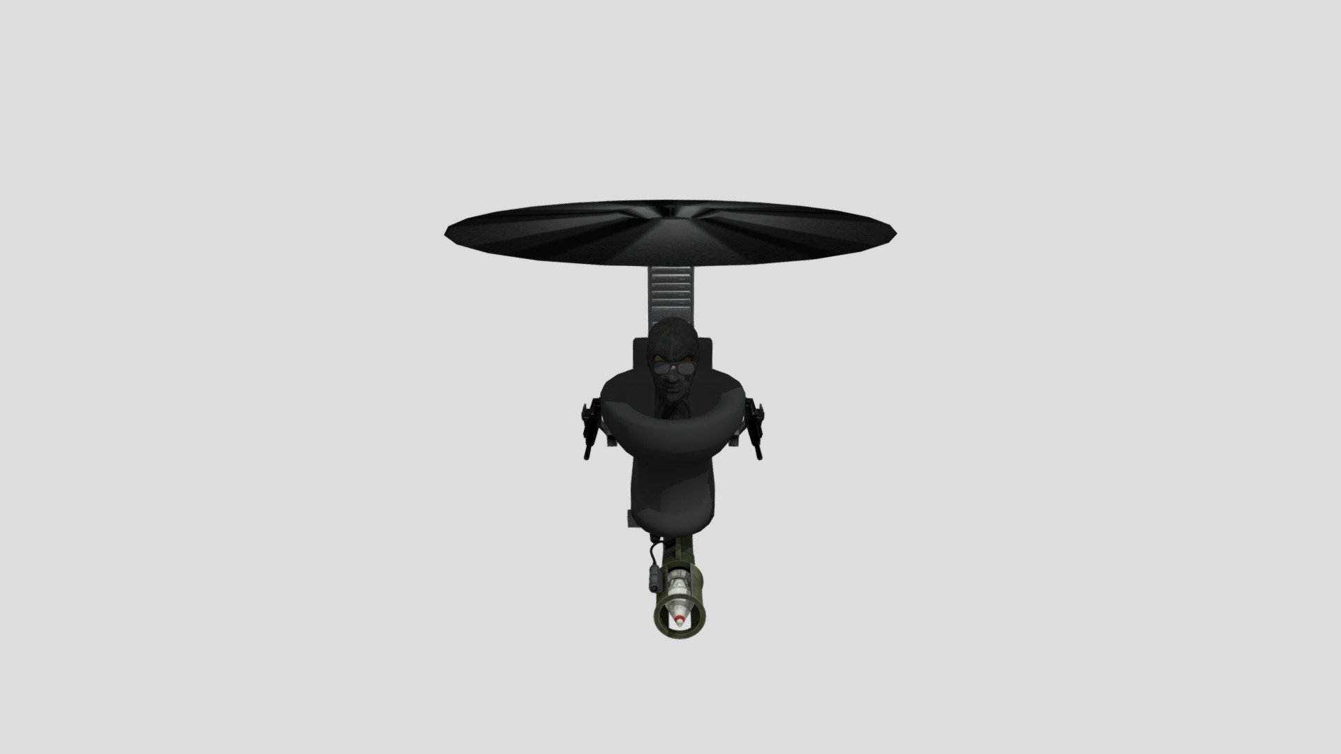 Robber Skibidi Toilet Helicopter Launcher - Download Free 3D model by ...
