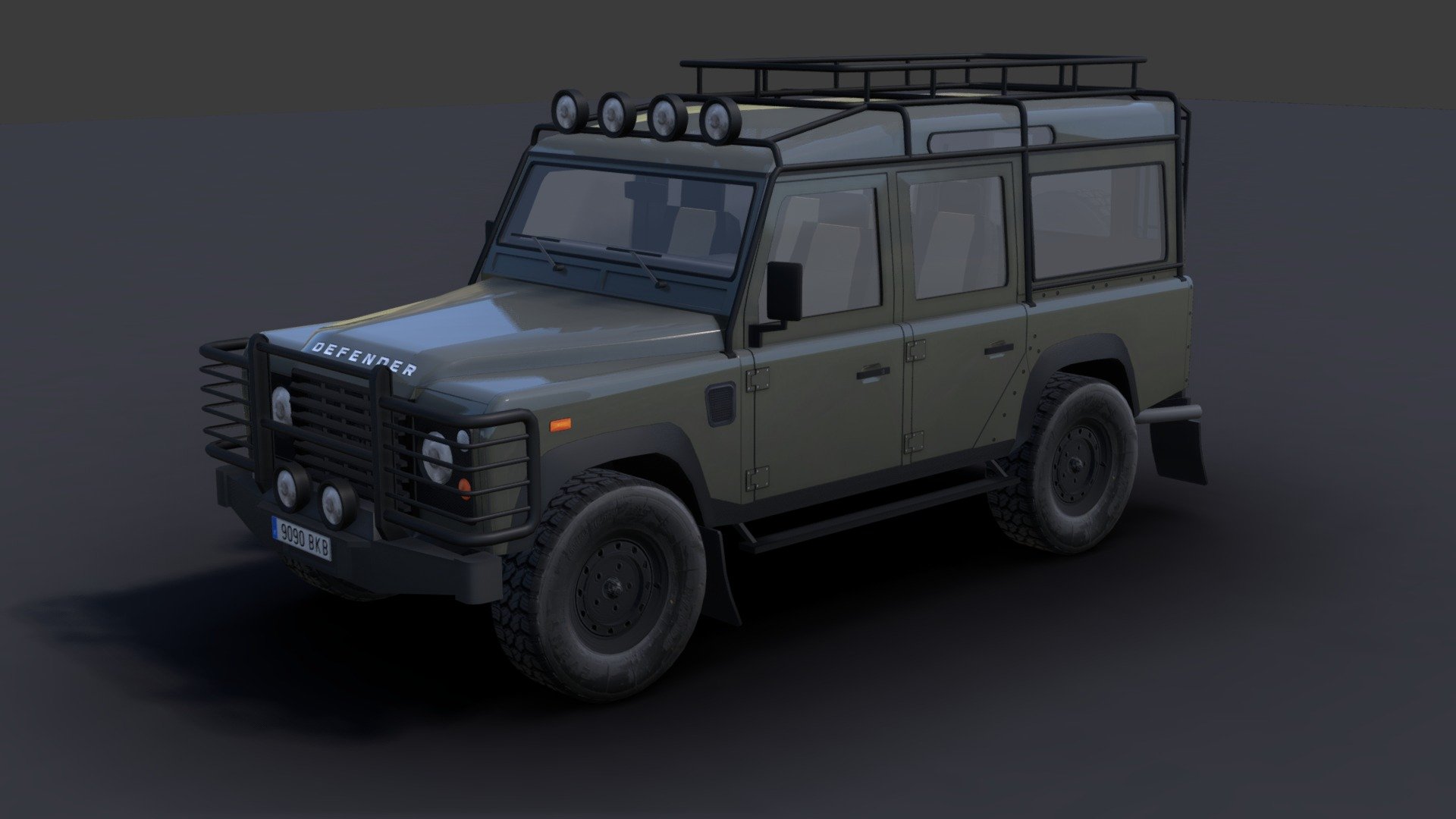 Land Rover Defender 2011 - 3D model by codexito [d191315] - Sketchfab