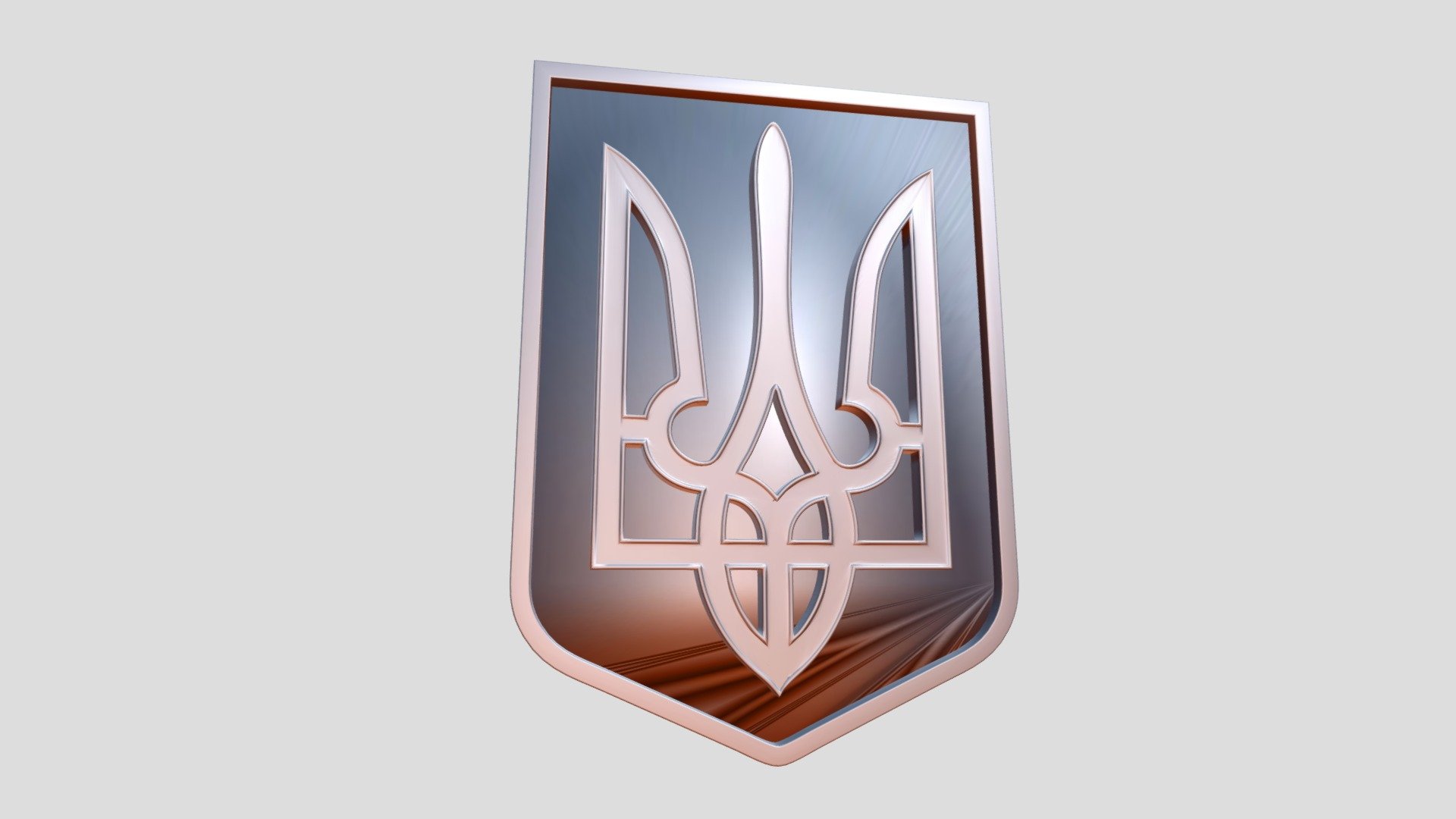 UA Gerb - Download Free 3D model by karcal.com [d193876] - Sketchfab