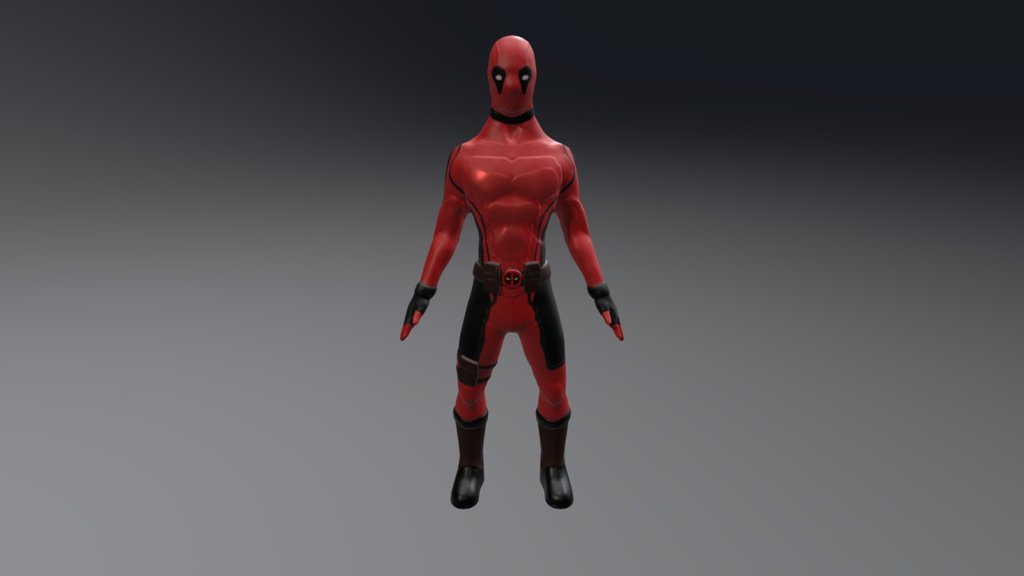Deadpool - Download Free 3D model by Sunnie [d194e69] - Sketchfab