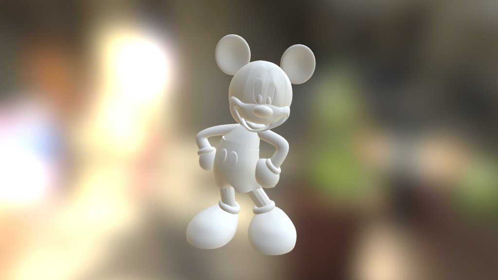 MickeyMouse - 3D model by KIRAKIRA [d197c8f] - Sketchfab