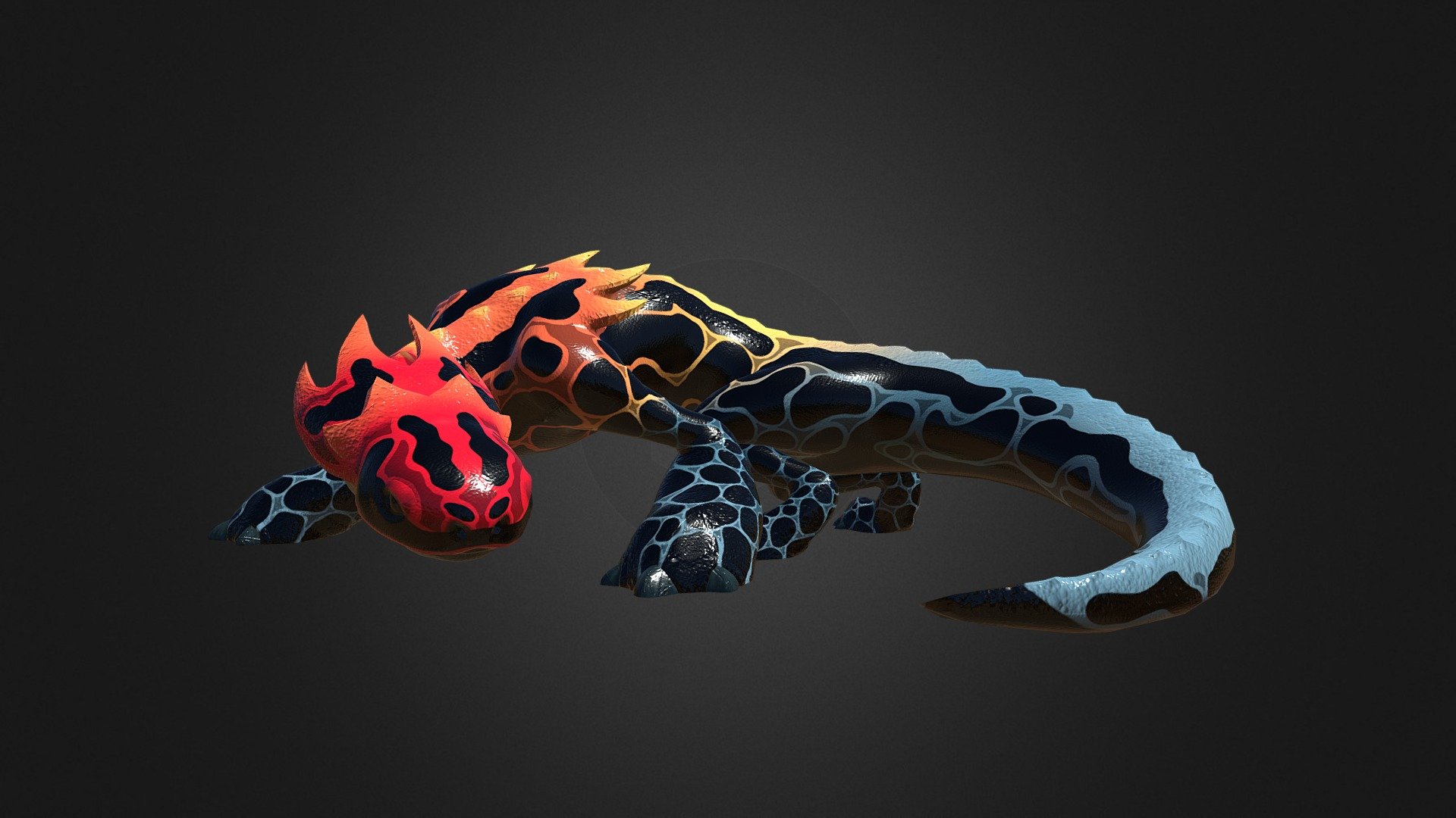 Lizard - 3D model by DouweHeijmerink [d197e76] - Sketchfab