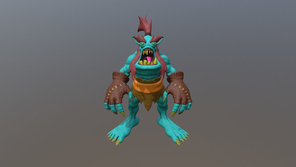 Ghoul texture - 3D model by Ethan.Snell [d1994c9] - Sketchfab